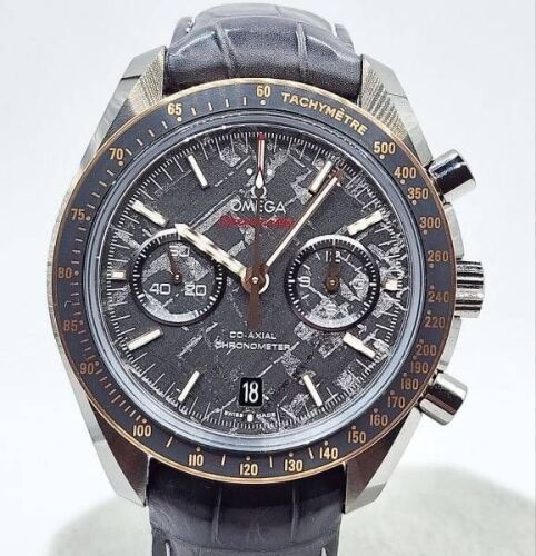 Omega Speedmaster Meteorite Grey Side Of The Moon 44mm 2021 Box and Papers